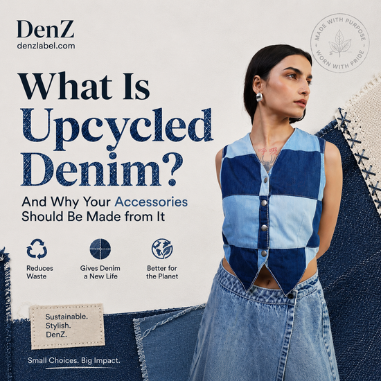 What Is Upcycled Denim? Why Your Accessories Should Be Made from It – DenZ